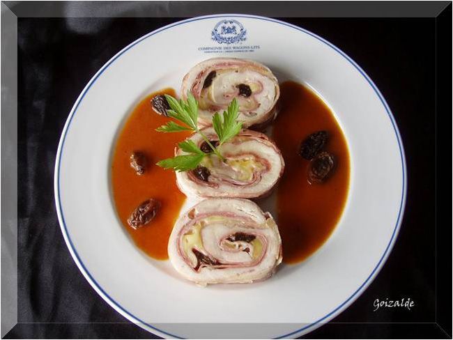 ROLLO DE PECHUGA CON SALSA AGRIDULCE DE COCA-COLA | Cocinando con Goizalde